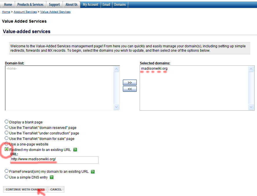 Using a custom domain name/Tierra - Wiki Spot Using a custom domain name/Tierra - Wiki Spot
